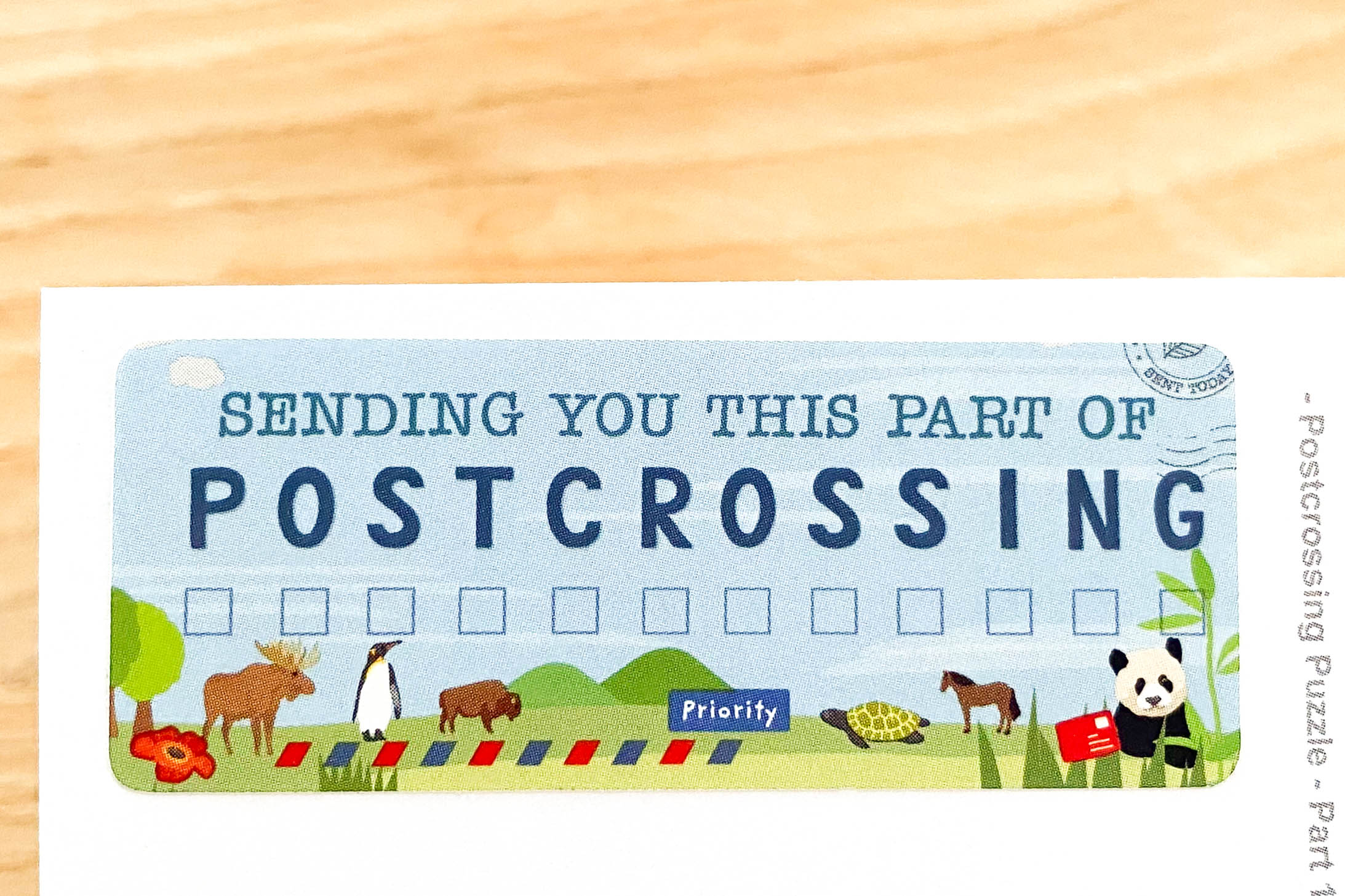 Aufkleber für einfach schöne Post