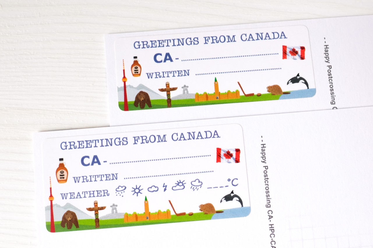 Stempel CA... Postcard ID Canada