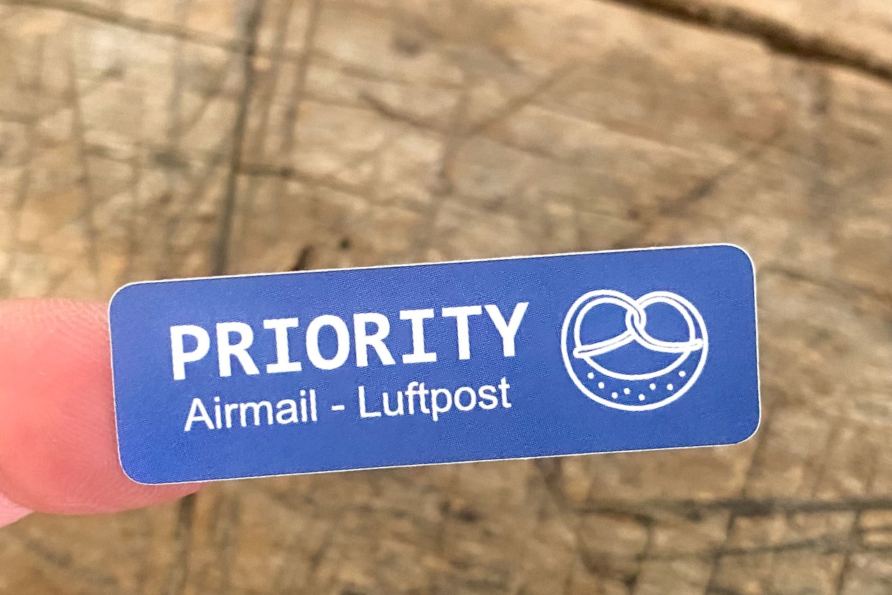 Airmail Stickers
