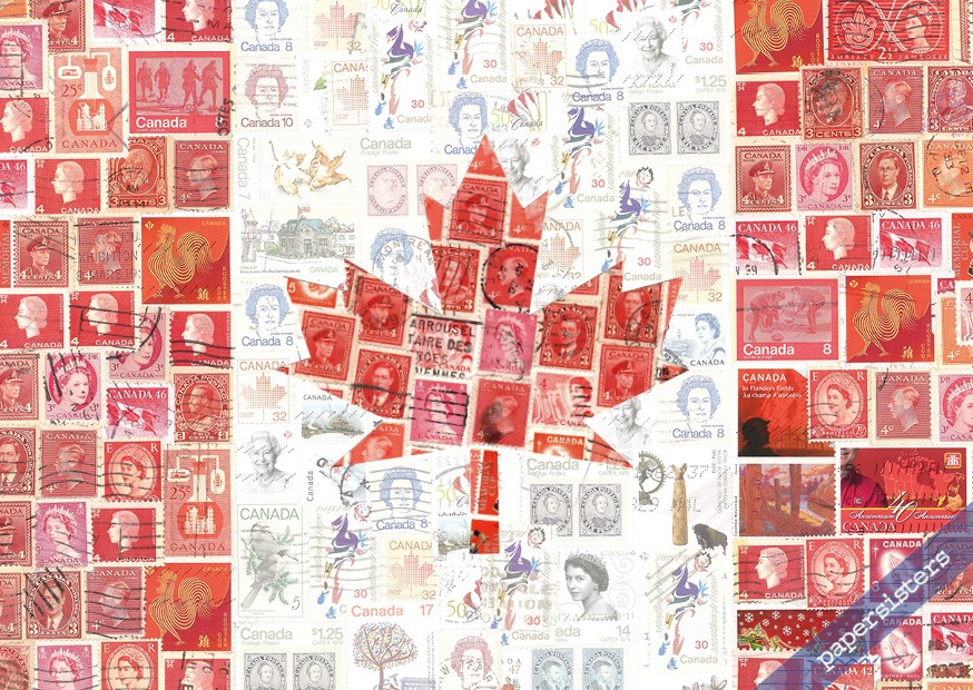 Stempel CA... Postcard ID Canada