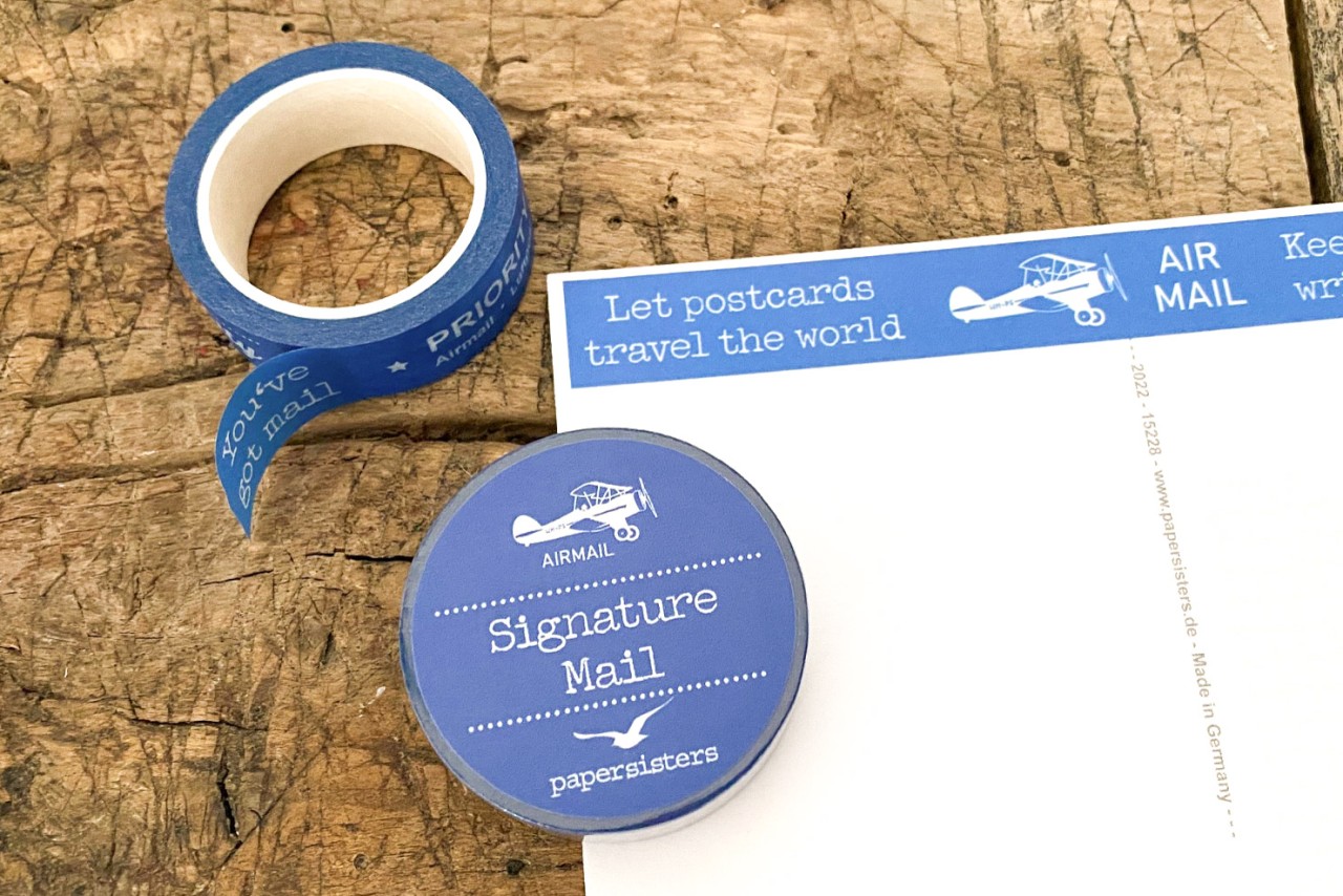 papersisters tape signature mail
