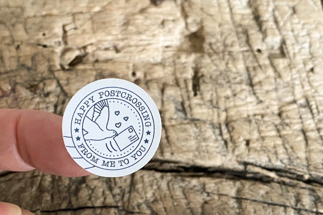 Aufkleber für einfach schöne Post