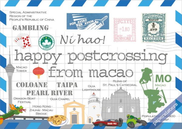 Postkarten für Postcrossing