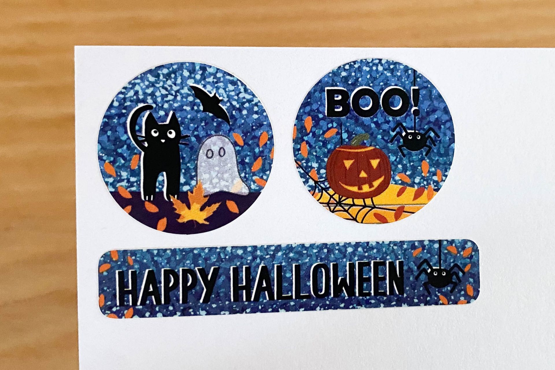 Spooky Halloween Sticker Set