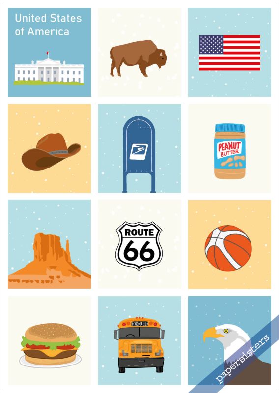 Postcards, Rubberstamps, Stickers, Tapes and more