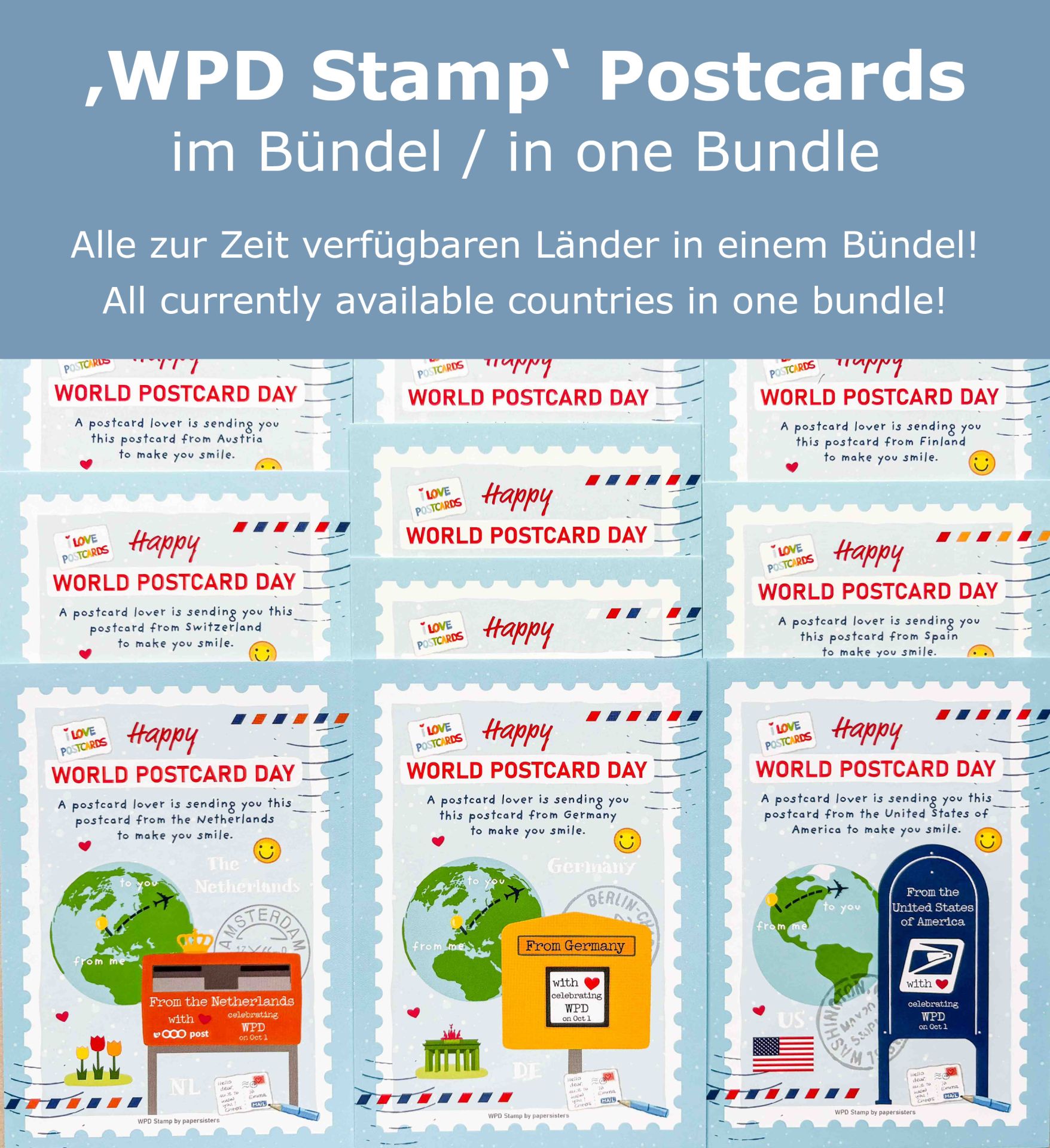 Postcard WPD Stamp US - USA